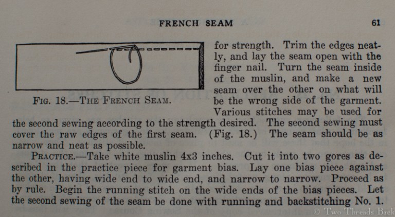 It Seams French – Two Threads Back